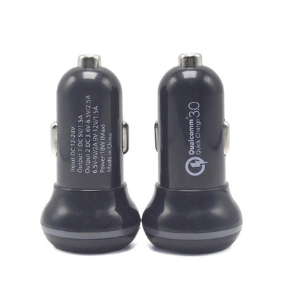 Quick Charger 3.0 Patent Portable  Intelligent Universal USB Car Charger for Iphone / iPod/Ipad/Samsung QCC202 supplier