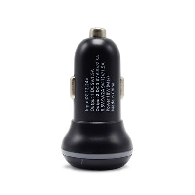Quick Charger 3.0 Patent Portable  Intelligent Universal USB Car Charger for Iphone / iPod/Ipad/Samsung QCC202 supplier