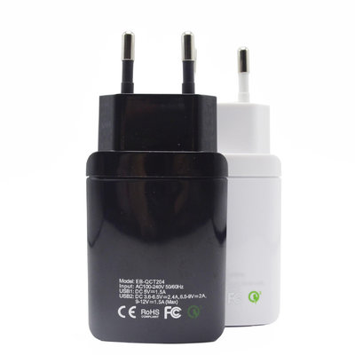 Quick Charger 3.0 Patent Portable  Intelligent Universal USB wall travel Charger for Iphone / iPod/Ipad/Samsung QCT204 supplier