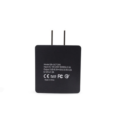 Quick Charger 3.0 Patent Portable  Intelligent Universal USB wall Charger for Iphone / iPod/Ipad/Samsung QCT2045 supplier