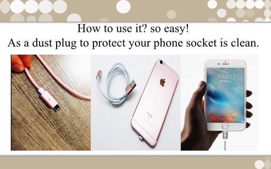 Magentic cable with dust plug for android or Apple smart phone GK-MC01 supplier