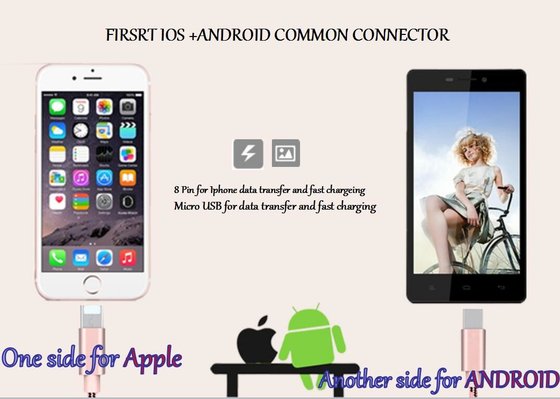 LM CABLE for  both Lighting and Micro USB devices ANDROID and  APPLE GK-LM01 supplier