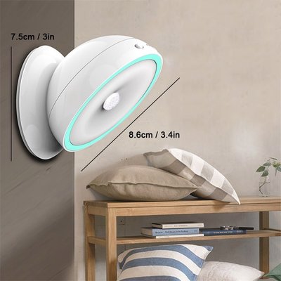 Magnetic base Anti-stumble 360 degress rotating light  High and soft brightness GK-LD02 supplier