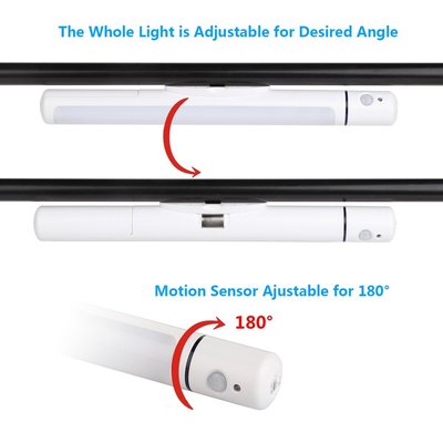 LED Tube Rotative Intenlligent infrared motion sensor cabinet  LED tube GK-LD03 supplier