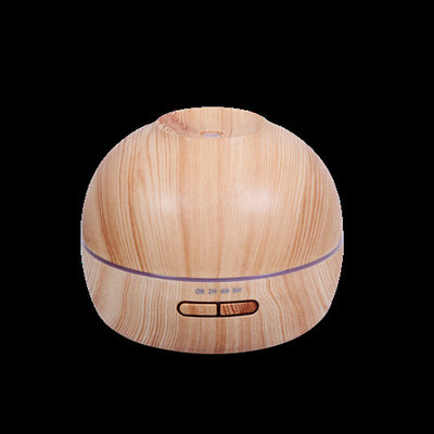 Wooden aroma diffuser,wood oil diffuser with timer and color changing lights 300ml GK-HU02 supplier