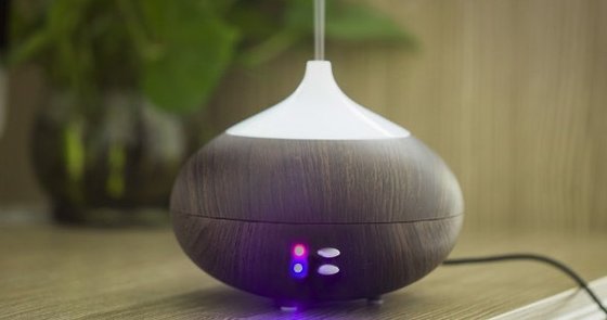 Electric wooden now aromatherapy essential oil diffuser ultrasonic manufacturer with 7 night light 300ML GK-HU03 supplier