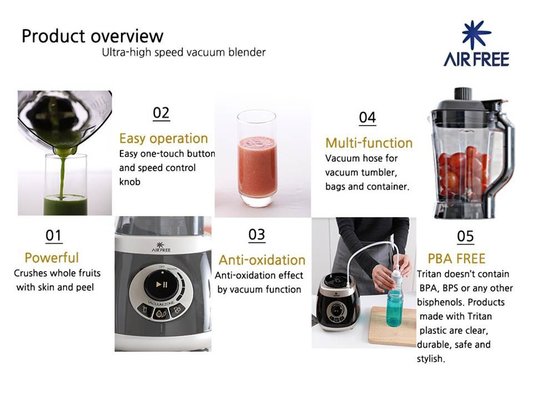 Made in Korea 800W Vacuum Blender / OZEN Vacuum Blender / Vidia Vacuum Blender / Kuvings vacuum blender BL-001 supplier