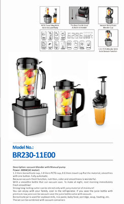 NEW Ozen Vacuum Blender,Vidia Vacuum Blender,Kuvings vacuum blender,Cold and Heating blender Factory BR230-11E00 supplier