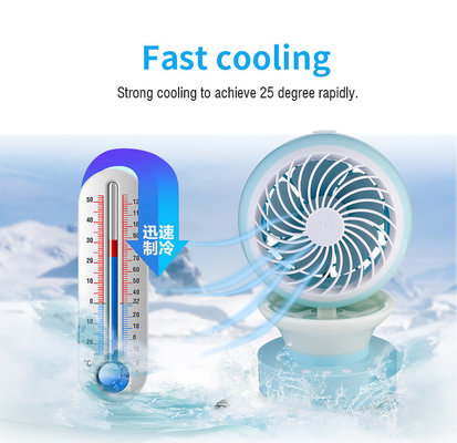 Mulit-function Extremely Mini Cool Fan Strong Wind Spray Mist Dual Speed Night Light Humidifier Beauty  GK-CF02 supplier