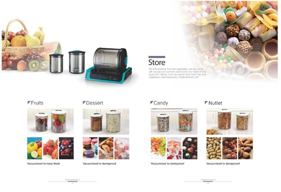 New Innovation Easy use  Vacuum Marinator Machine keeps food fresh and storage function GK-SV-110 supplier