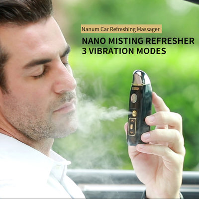 Car Refreshing Massager Nanum  3 IN 1Facial Hydrating Massager,Skin Water Test Spray,Vibration Massager GK-SP02 supplier