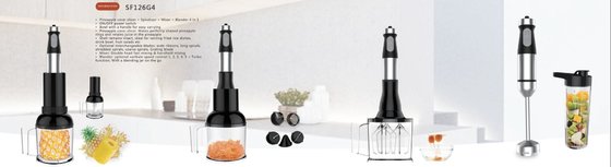 Home appliances Battery operated hand blender Non-stick Electric mixer SF126 supplier