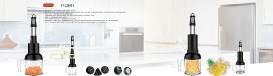 Home appliances Battery operated hand blender Non-stick Electric mixer SF126 supplier