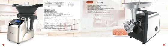 Multifunction Food Processor Electrical Mandoline Thermo Cooker SF127 supplier