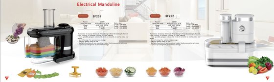 Multifunction Food Processor Electrical Mandoline Thermo Cooker SF127 supplier