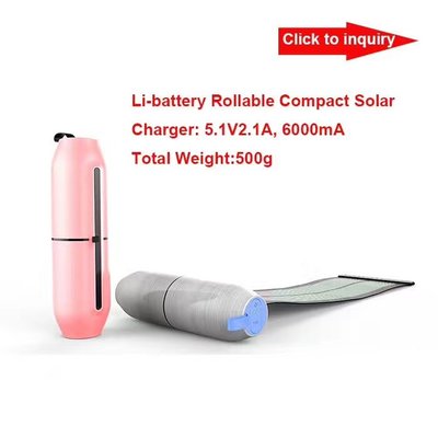Rollable Solar Full Charger with Flash Function ALL IN 1 GK-SC01 supplier