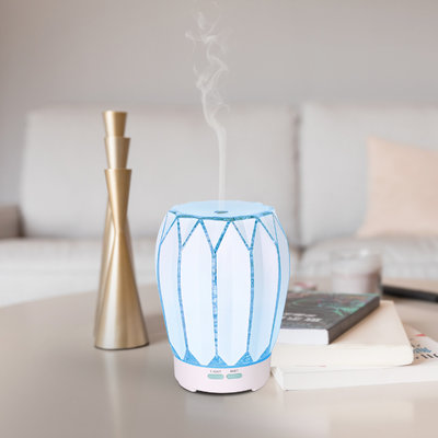 100ml Aromatherapy Diffuser Waterless Nebulizer Essential Oil 3D Glass Diffuser RY32B supplier
