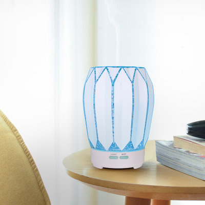 100ml Aromatherapy Diffuser Waterless Nebulizer Essential Oil 3D Glass Diffuser RY32B supplier