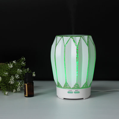 100ml Aromatherapy Diffuser Waterless Nebulizer Essential Oil 3D Glass Diffuser RY32B supplier