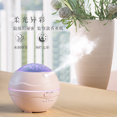 NEW DESIGN ultrasonic essential oil humidifier aromatherapy night star  diffuser GK-NS01 supplier