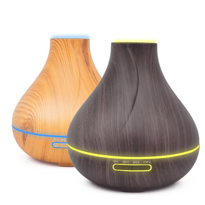 Mini Aroma Essential Oil Diffuser, Wood Grain Cool Mist Humidifier for Office Home Study Yoga Spa GK-YX-100 supplier