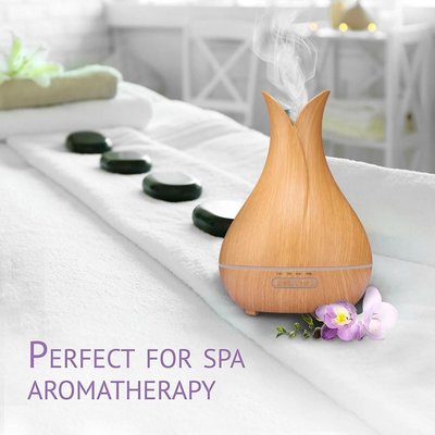Essential Oil Diffuser 400 ml for longer Mist - Cool Mist Aromatherapy with 7 changing Colored LED Lights GK-YX-088 supplier