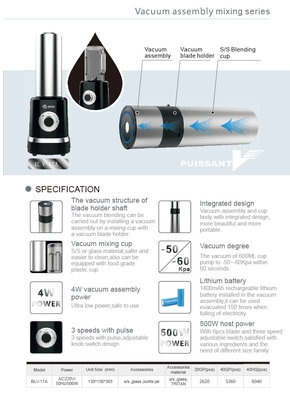 OZEN Vacuum Blender / Vidia Vacuum Blender/ Kuving vacuum blender / Vacuum storage bottle /BPA FREE GK-BLV-17A supplier
