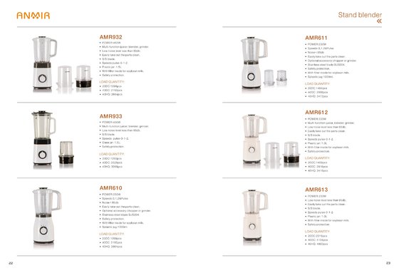 Wholesale household kitchen electric manual stand table blender mixer/BPA FREE GK-AMR932 supplier