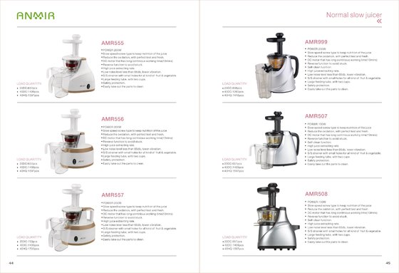 NEW Big/Wide Mouth AC induction motor slow juicer compare to NUC Hurom Kuving BPA FREE GK-AMR555 supplier