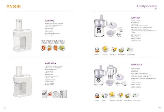 ALL-in-1 Vegetable Processor, Fruit Cutter, Spiral Shredder for Electric Spiralize GK-AMR972 supplier