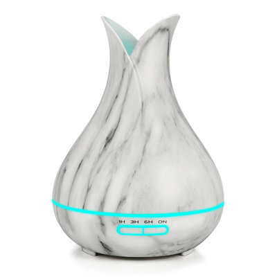 7 Color Changing LED Light Aromatherapy Essential Oil Diffuser air ultrasonic humidifier Light Wood color GK-W088 supplier