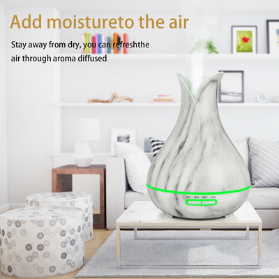 7 Color Changing LED Light Aromatherapy Essential Oil Diffuser air ultrasonic humidifier Light Wood color GK-W088 supplier