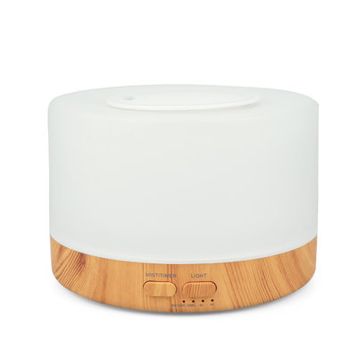 7 Color Changing LED Light Aromatherapy Essential Oil Diffuser air ultrasonic humidifier Light Wood color GK-YX-316 supplier