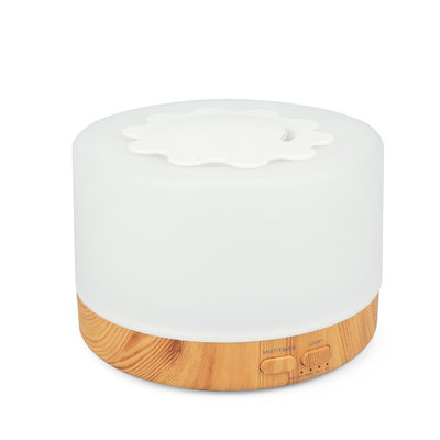 7 Color Changing LED Light Aromatherapy Essential Oil Diffuser air ultrasonic humidifier Light Wood color GK-YX-316 supplier