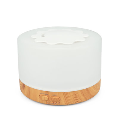 7 Color Changing LED Light Aromatherapy Essential Oil Diffuser air ultrasonic humidifier Light Wood color GK-YX-316 supplier