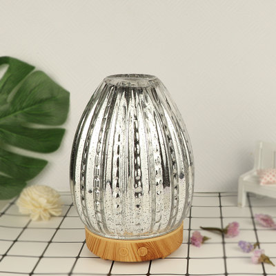 7 Color Changing LED Light Aromatherapy Essential Oil Diffuser air ultrasonic humidifier Light Wood color GK-YX-3D-021 supplier