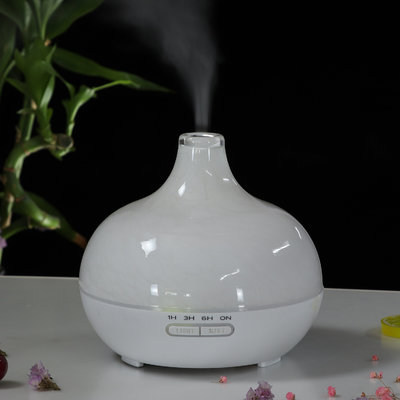 7 Color Changing LED Light Aromatherapy Essential Oil Diffuser air ultrasonic humidifier Light Wood color GK-YX-015 supplier