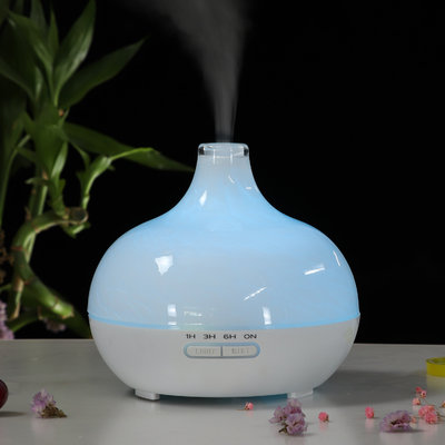 7 Color Changing LED Light Aromatherapy Essential Oil Diffuser air ultrasonic humidifier Light Wood color GK-YX-015 supplier