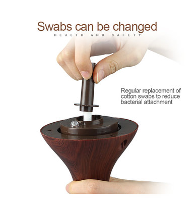 7 Color Changing LED Light Aromatherapy Essential Oil Diffuser air ultrasonic humidifier Light Wood color GK-YX-041 supplier