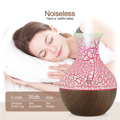 7 Color Changing LED Light Aromatherapy Essential Oil Diffuser air ultrasonic humidifier Light Wood color GK-YX-060 supplier