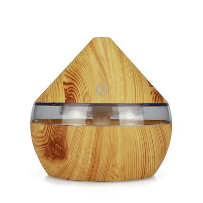 7 Color Changing LED Light Aromatherapy Essential Oil Diffuser air ultrasonic humidifier Light Wood color GK-YX-073 supplier