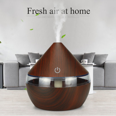 7 Color Changing LED Light Aromatherapy Essential Oil Diffuser air ultrasonic humidifier Light Wood color GK-YX-073 supplier