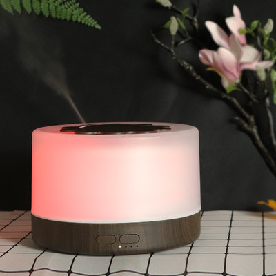 7 Color Changing LED Light Aromatherapy Essential Oil Diffuser air ultrasonic humidifier Light Wood color GK-YX-317 supplier