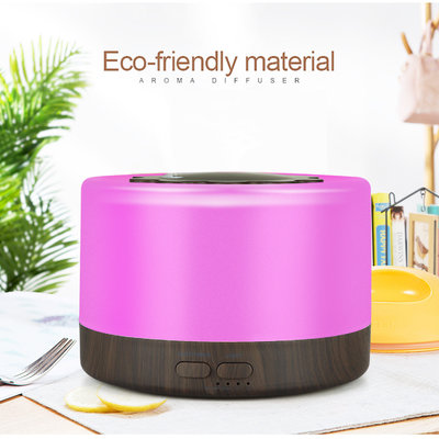 7 Color Changing LED Light Aromatherapy Essential Oil Diffuser air ultrasonic humidifier Light Wood color GK-YX-317 supplier