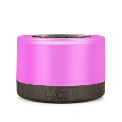 7 Color Changing LED Light Aromatherapy Essential Oil Diffuser air ultrasonic humidifier Light Wood color GK-YX-317 supplier