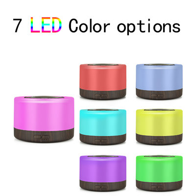 7 Color Changing LED Light Aromatherapy Essential Oil Diffuser air ultrasonic humidifier Light Wood color GK-YX-317 supplier