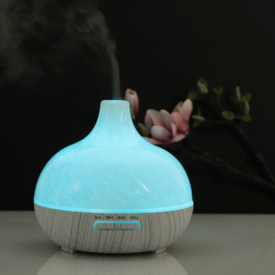 7 Color Changing LED Light Aromatherapy Essential Oil Diffuser air ultrasonic humidifier Light Wood color GK-YX-BL-014 supplier