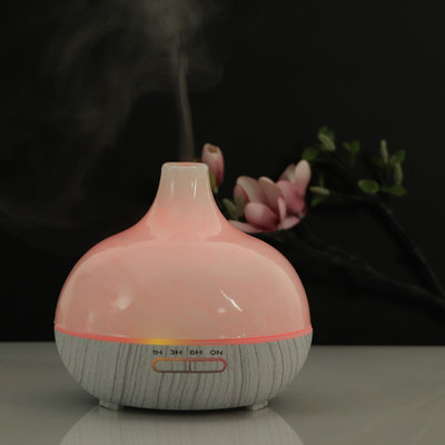 7 Color Changing LED Light Aromatherapy Essential Oil Diffuser air ultrasonic humidifier Light Wood color GK-YX-BL-014 supplier