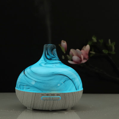 7 Color Changing LED Light Aromatherapy Essential Oil Diffuser air ultrasonic humidifier Light Wood color GK-YX-BL-014 supplier