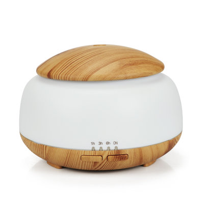 7 Color Changing LED Light Aromatherapy Essential Oil Diffuser air ultrasonic humidifier Light Wood color GK-YX-BL16 supplier